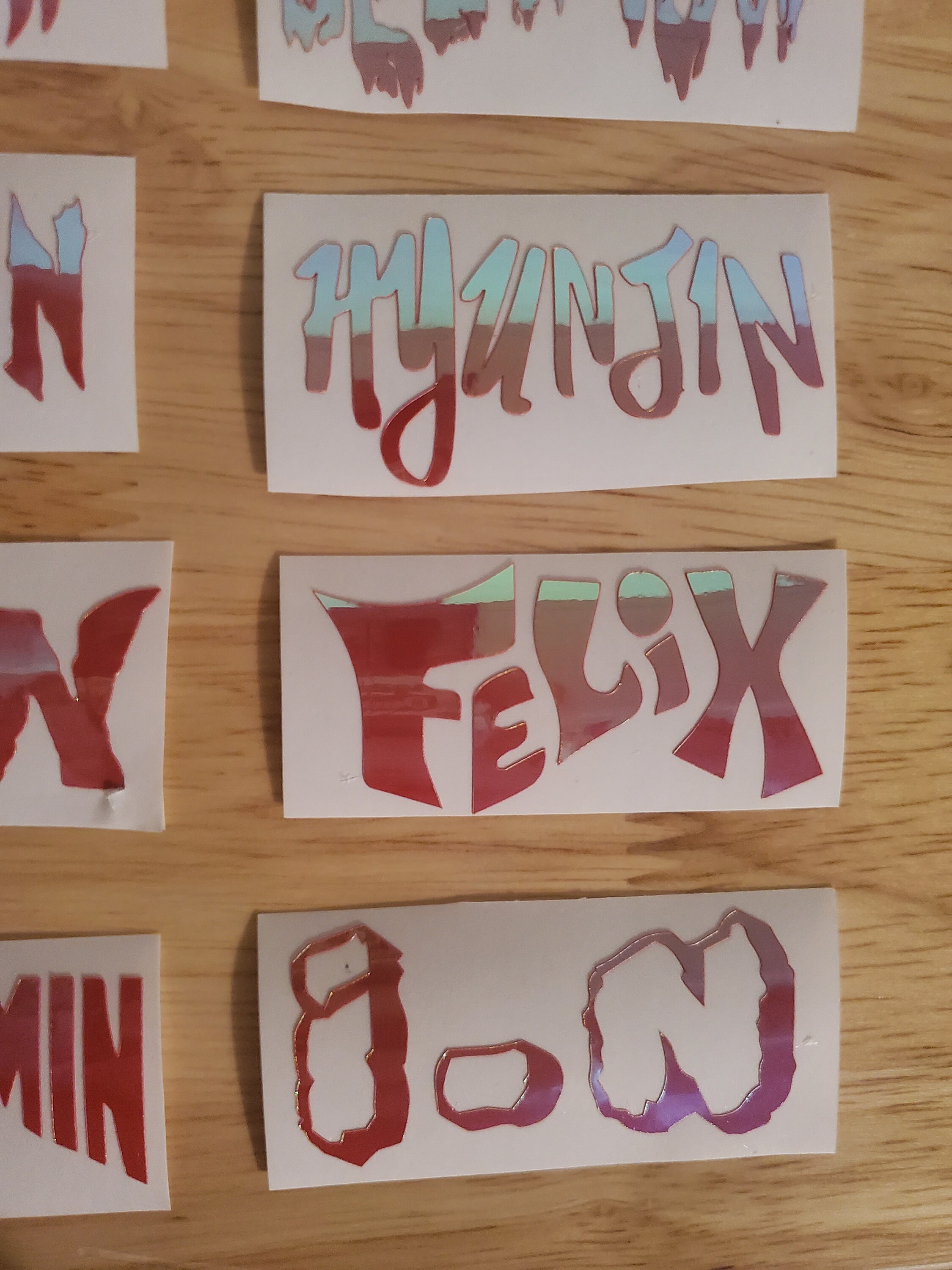 Stray Kids Members Names Vinyl Decal - Etsy