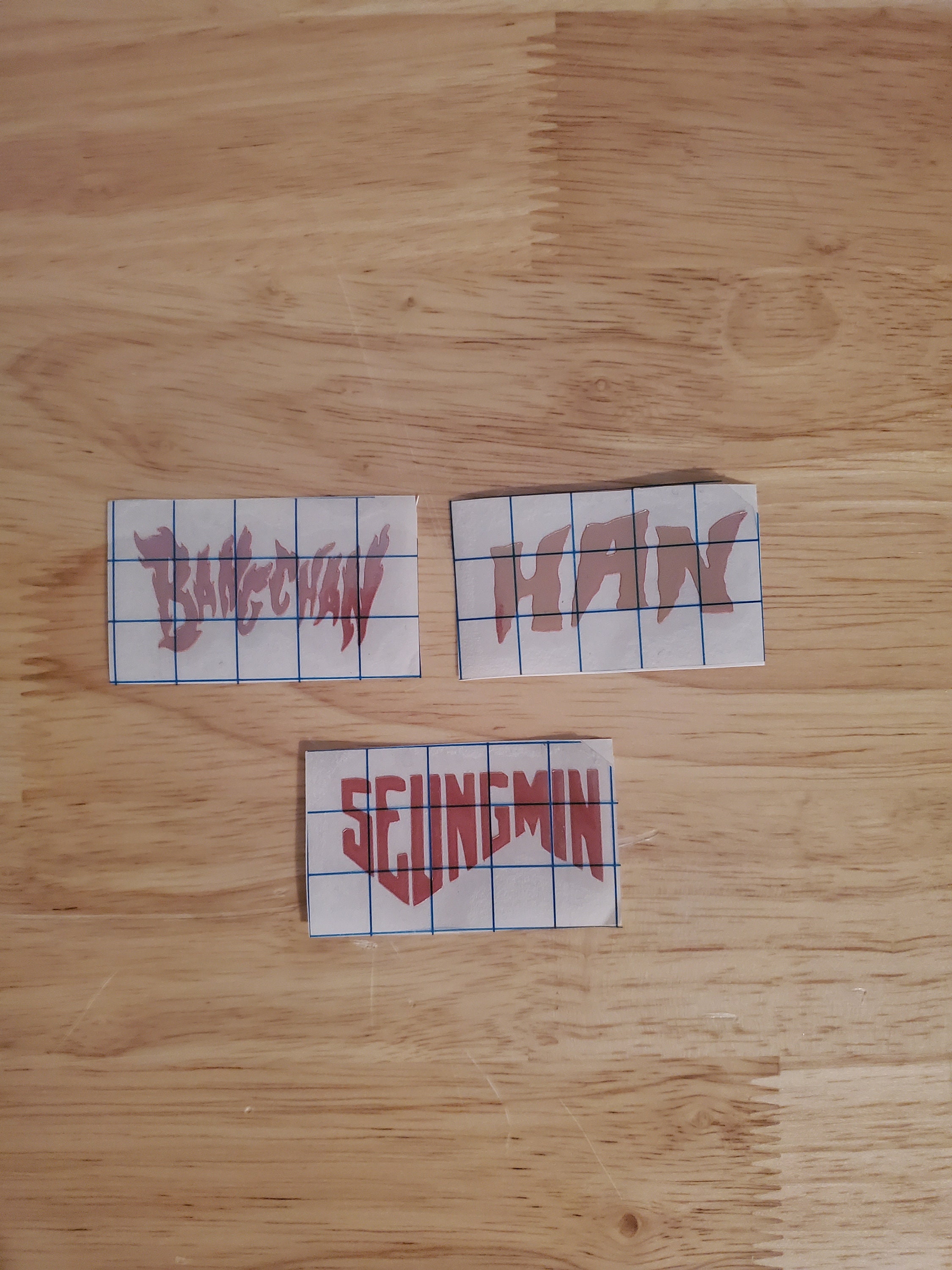 Stray Kids Members Names Vinyl Decal - Etsy