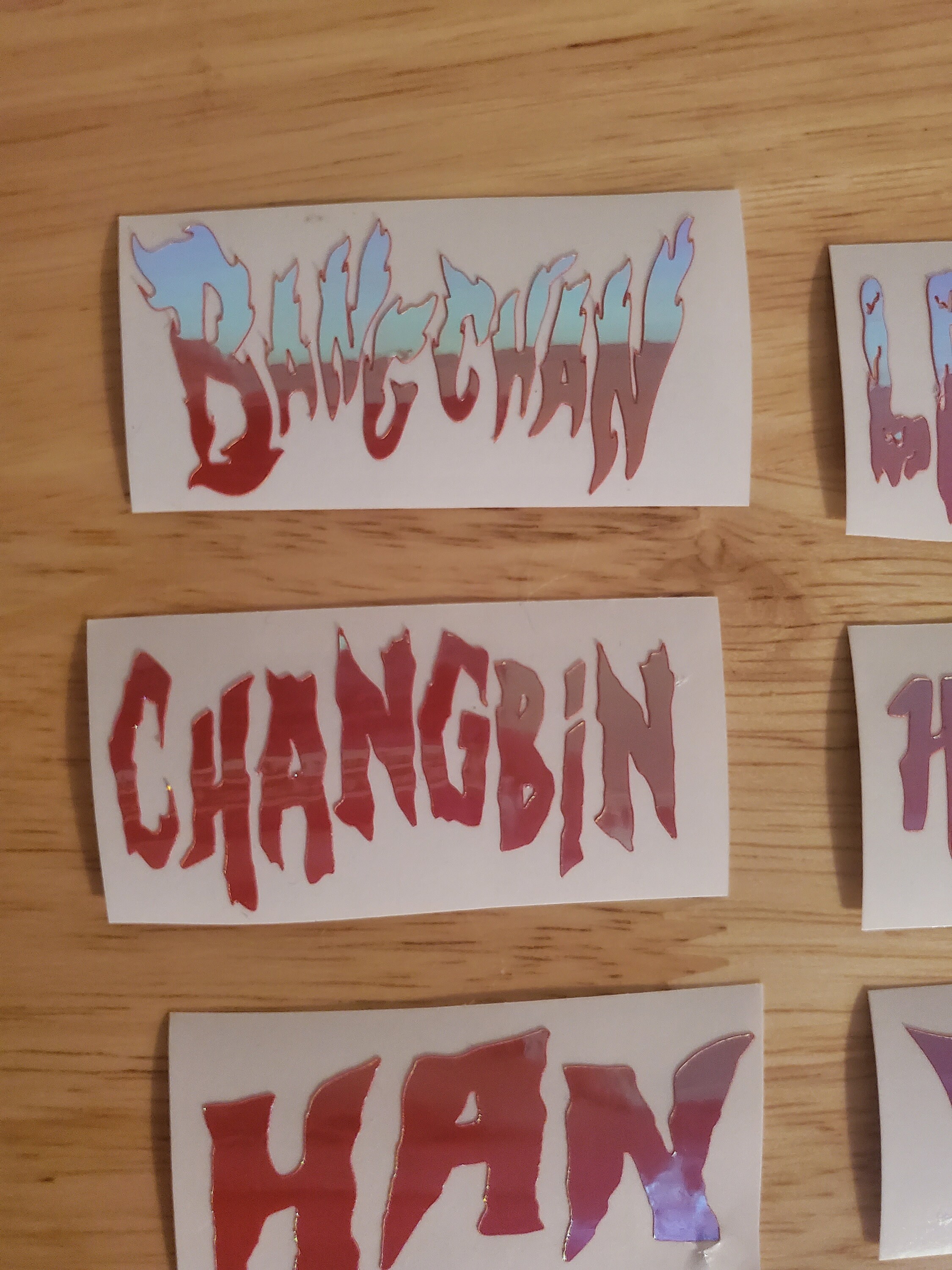 Stray Kids Members Names Vinyl Decal - Etsy