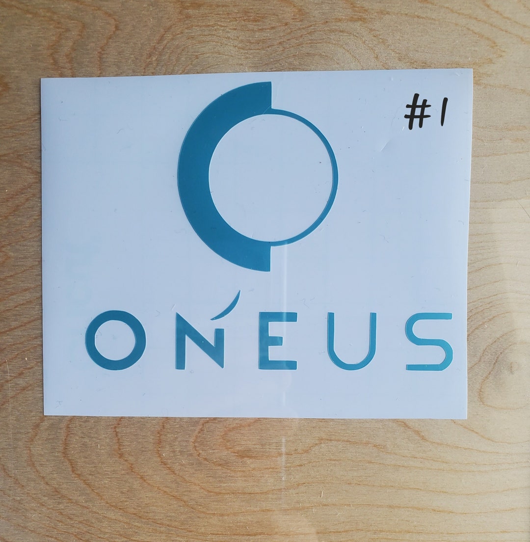 Oneus Logo Vinyl Decal - Etsy