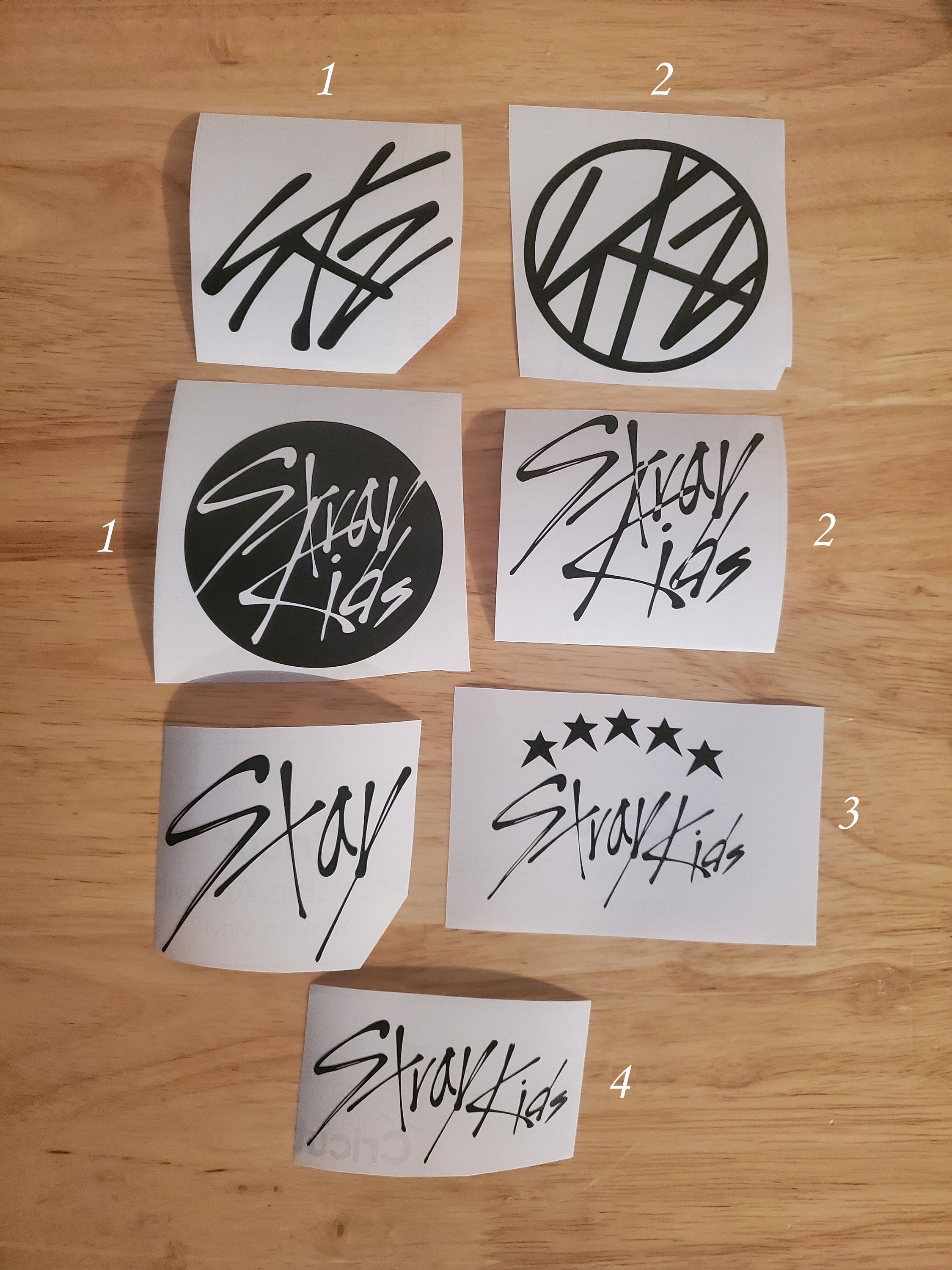 Stray Kids Logos Vinyl Decal - Etsy