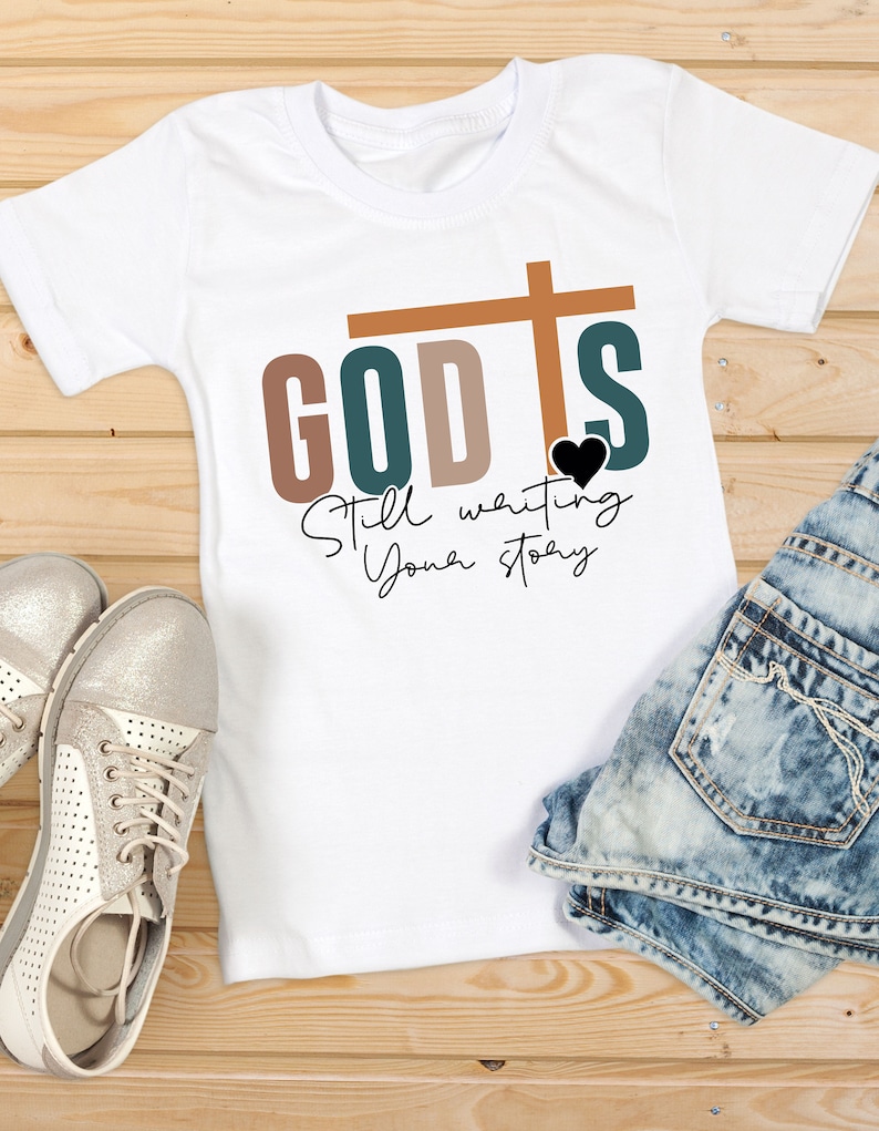 Christian Shirt, Bible Verse T-shirt, Religious Outfit, Retro Faith T ...