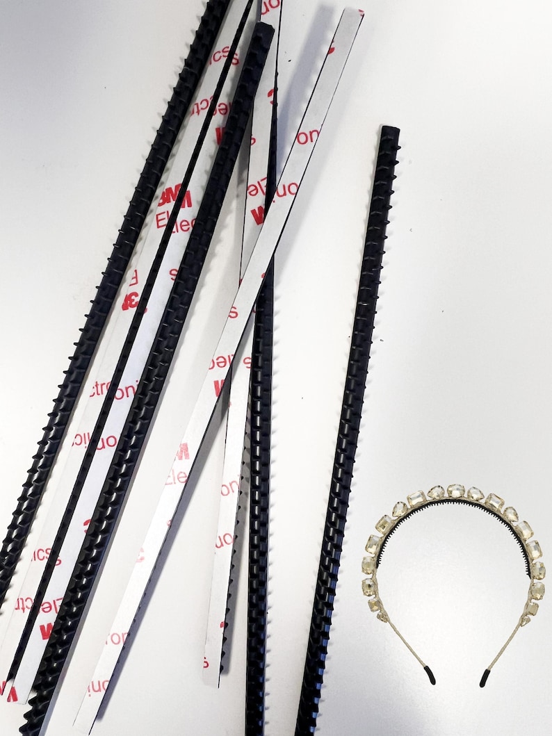 10 Rubber Teeth for Headbands With Adhesive - Etsy