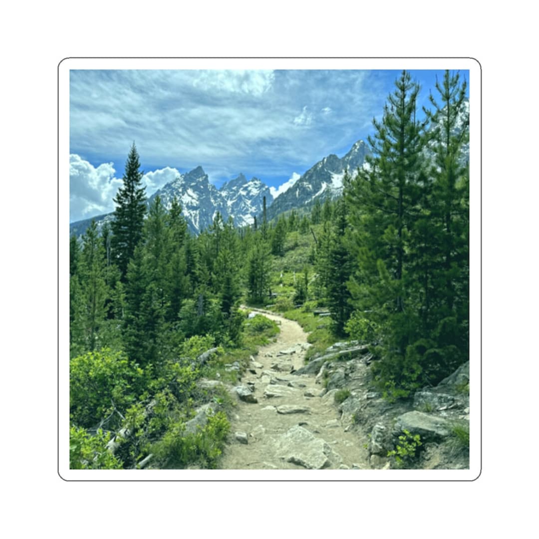 Sticker Grand Tetons National Park Wyoming - Etsy