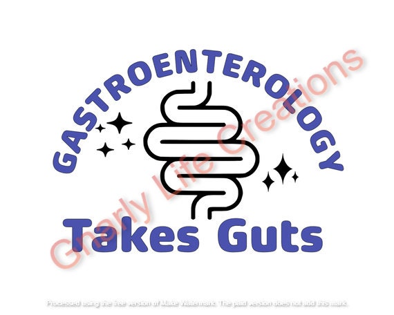 Gastroenterology Takes Guts PNG Digital File - Etsy