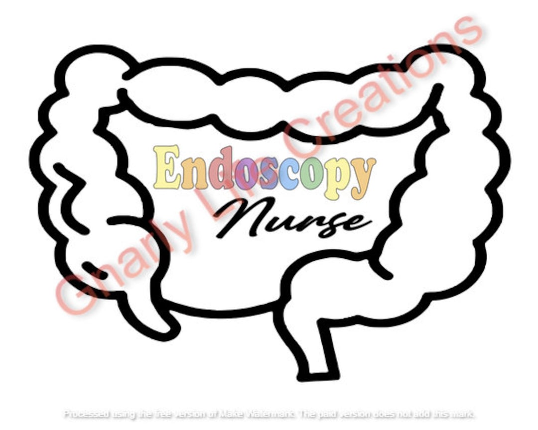 Endoscopy Nurse PNG Digital File - Etsy