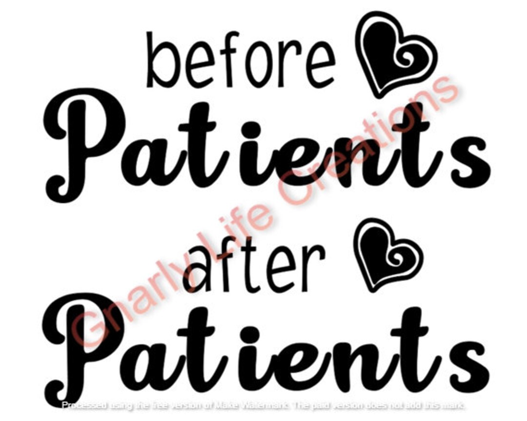 Before Patients After Patients PNG - Etsy