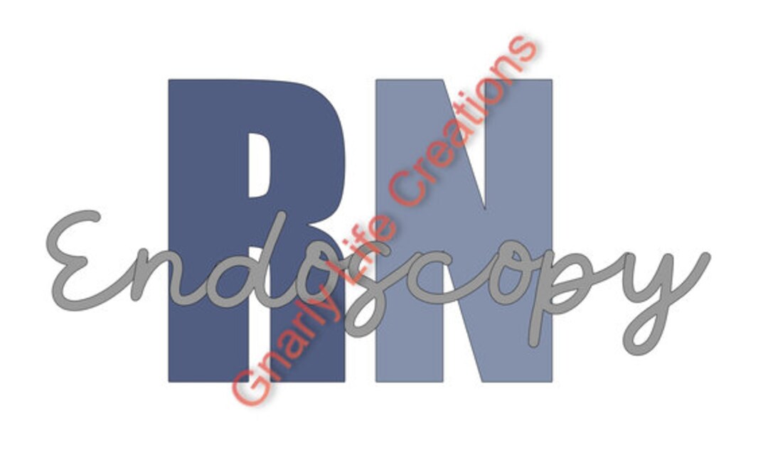 Endoscopy RN SVG/PNG Digital Files - Etsy