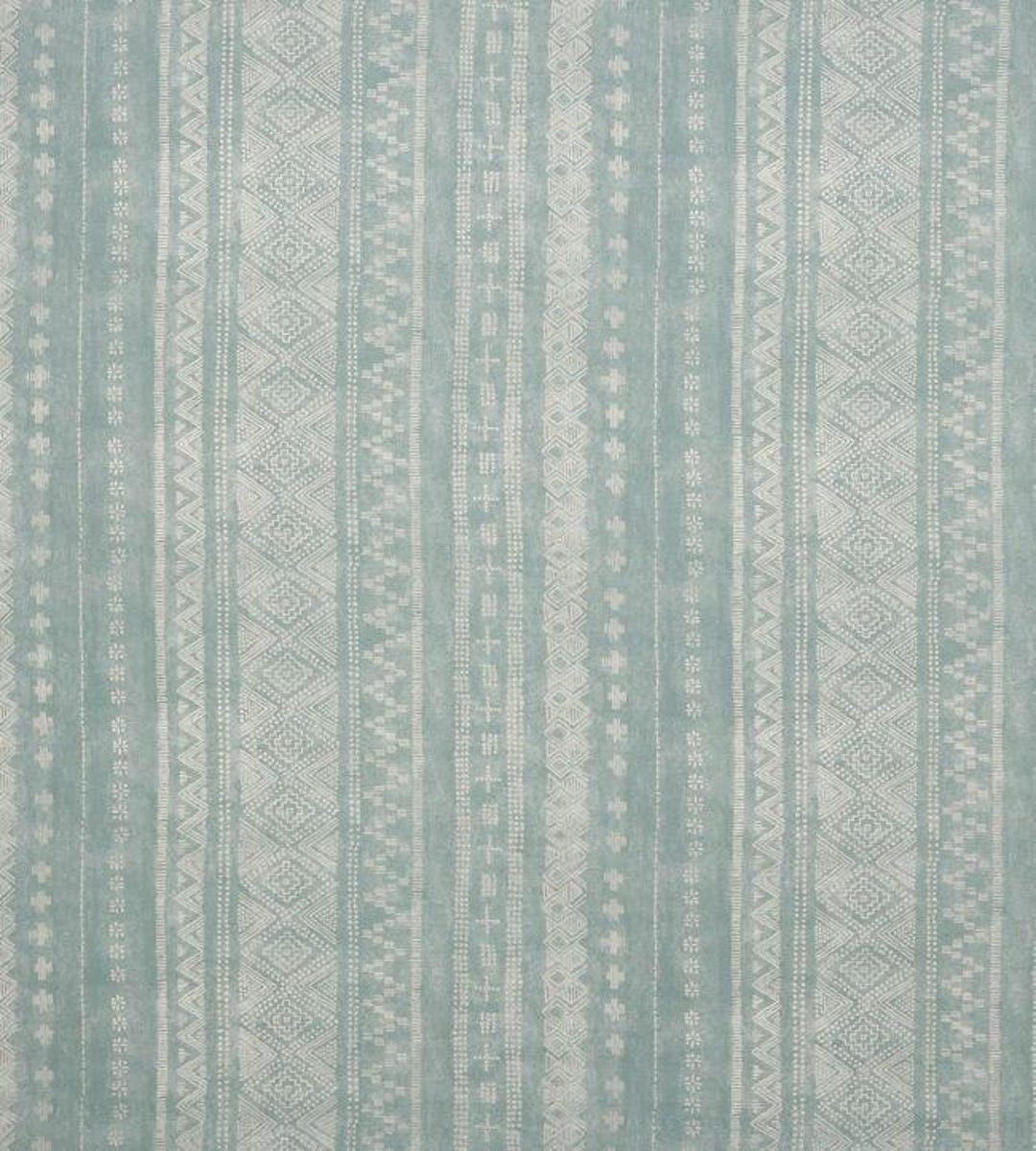 Jane Churchill Design Shiloh in Faded Aqua and off White, Sale Pillow ...