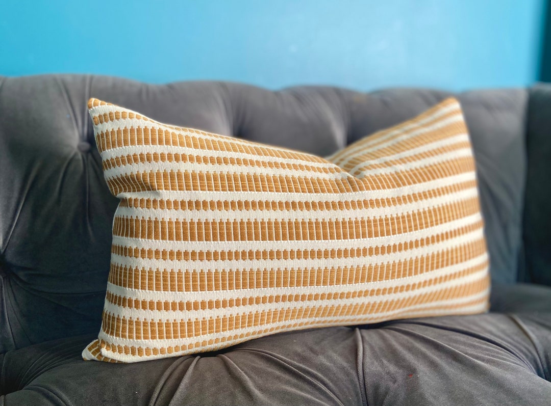 Motif Pillows - Single Sided Zak and Fox Oyo in Yellow and off White ...
