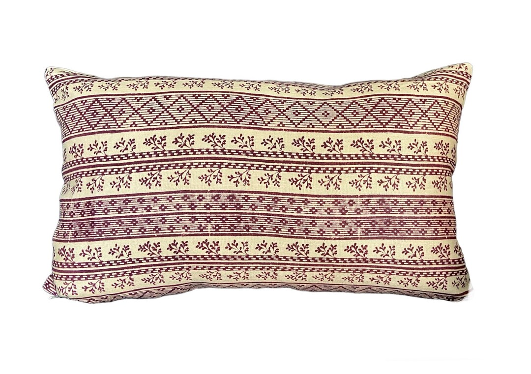 Ready to Ship 12 X 20 Double Sided DUTCH STRIPE Rust on Light Tea Stain ...