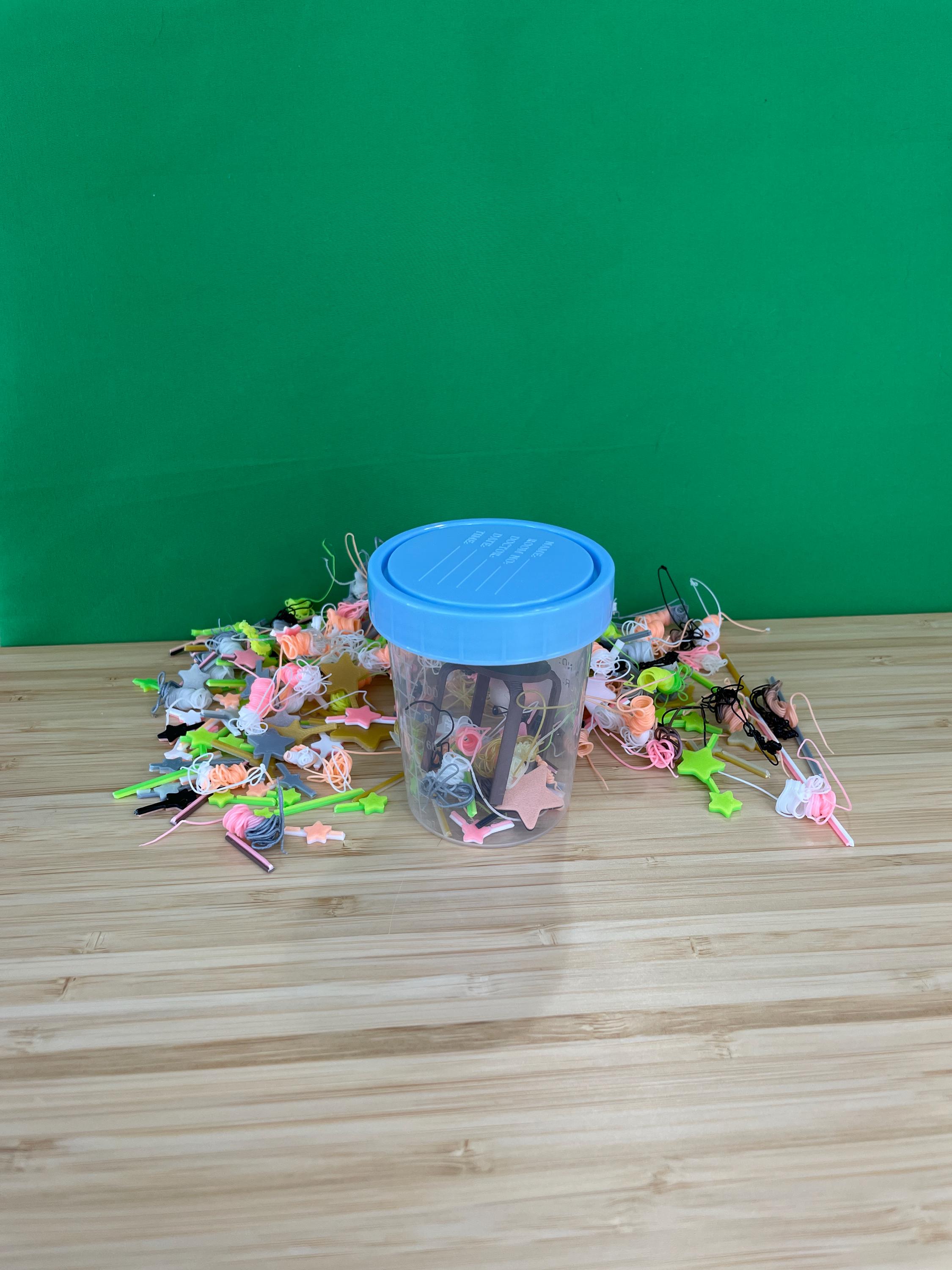 Poop Sample for 3D Printed Glow in the Dark Star Constellations | Stool ...