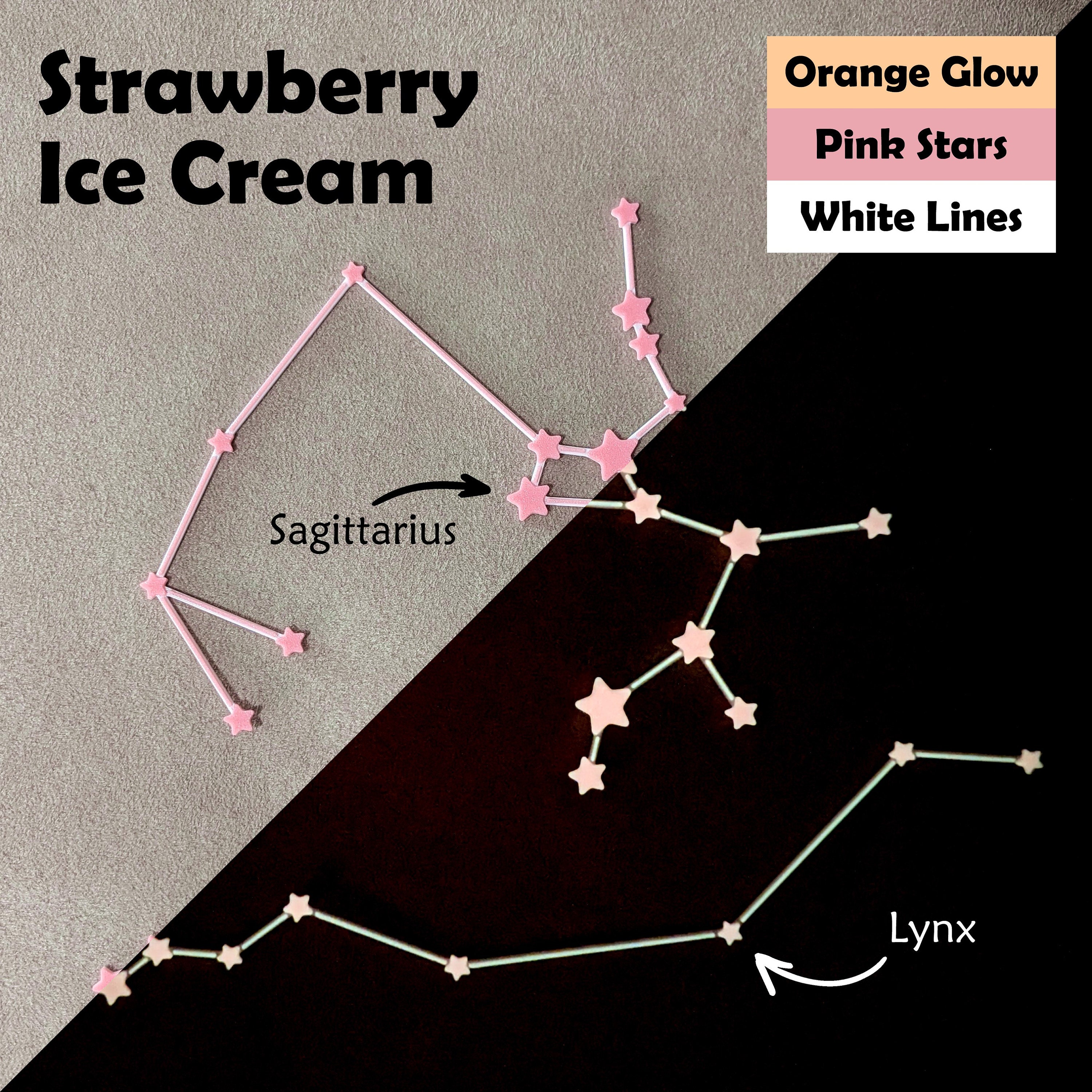 3D Glow in the Dark Star Constellation | Accurate Sizing | Nostalgic ...