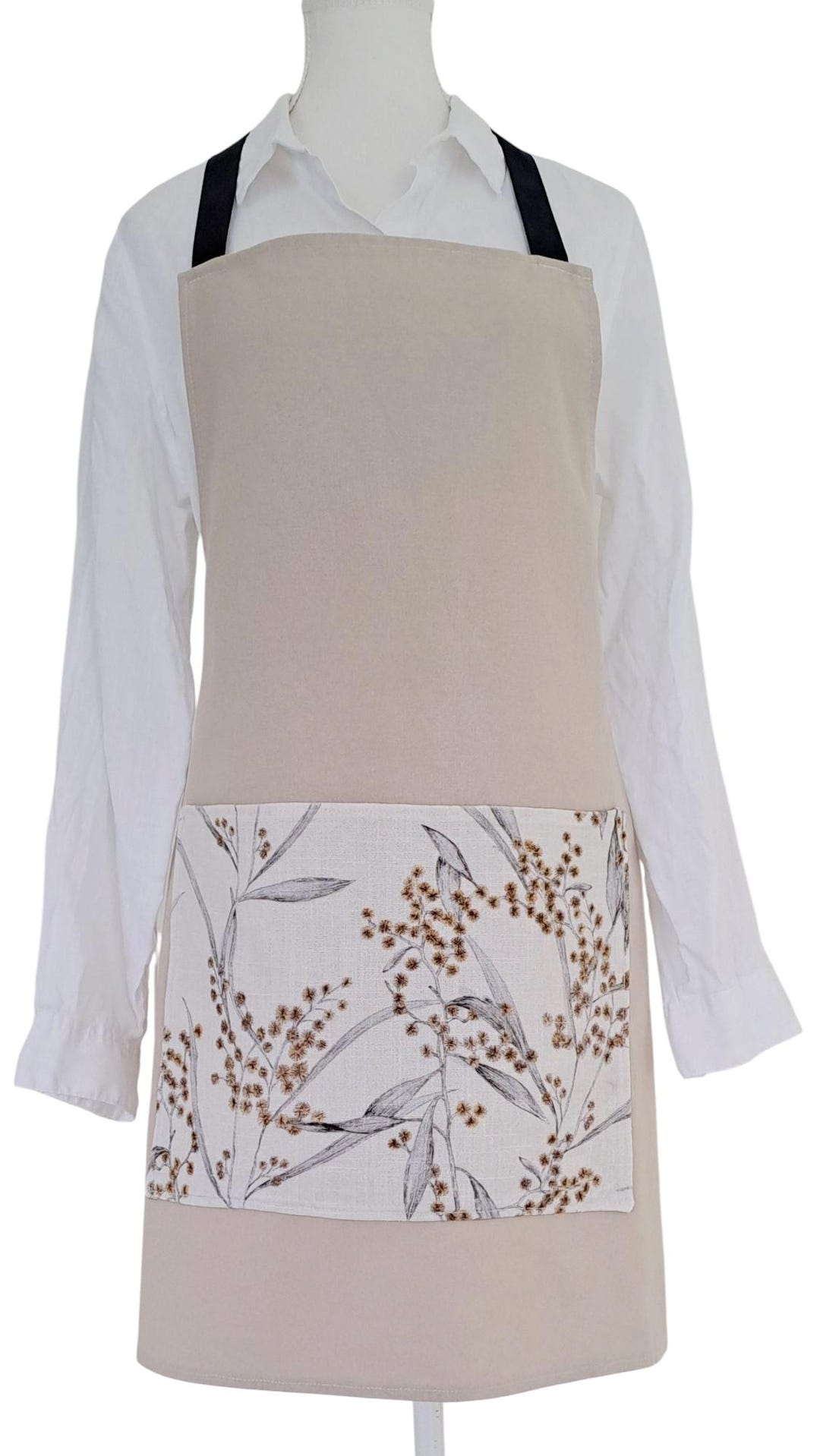 Apron - Adults - Wattle Pocket Design - Duck Cotton With Tie Waist ...