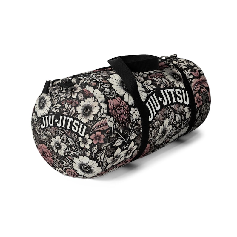 Jiu Jitsu Vintage Flower #2 Duffel Bag | Everyday Gym Bag | Custom ...