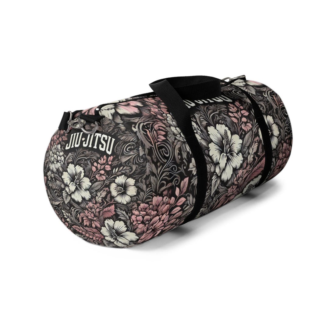 Jiu Jitsu Vintage Flower Design Duffel Bag | Everyday Gym Bag | Custom ...