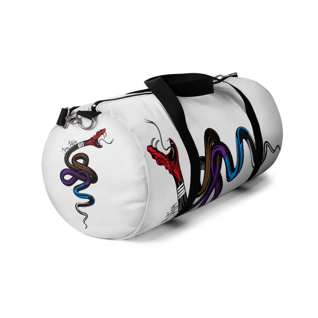 Jiu Jitsu Snake Art Duffel Bag, BJJ Gym Sport Bag - Etsy