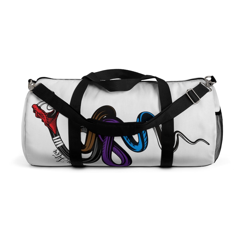 Jiu Jitsu Snake Art Duffel Bag, BJJ Gym Sport Bag - Etsy
