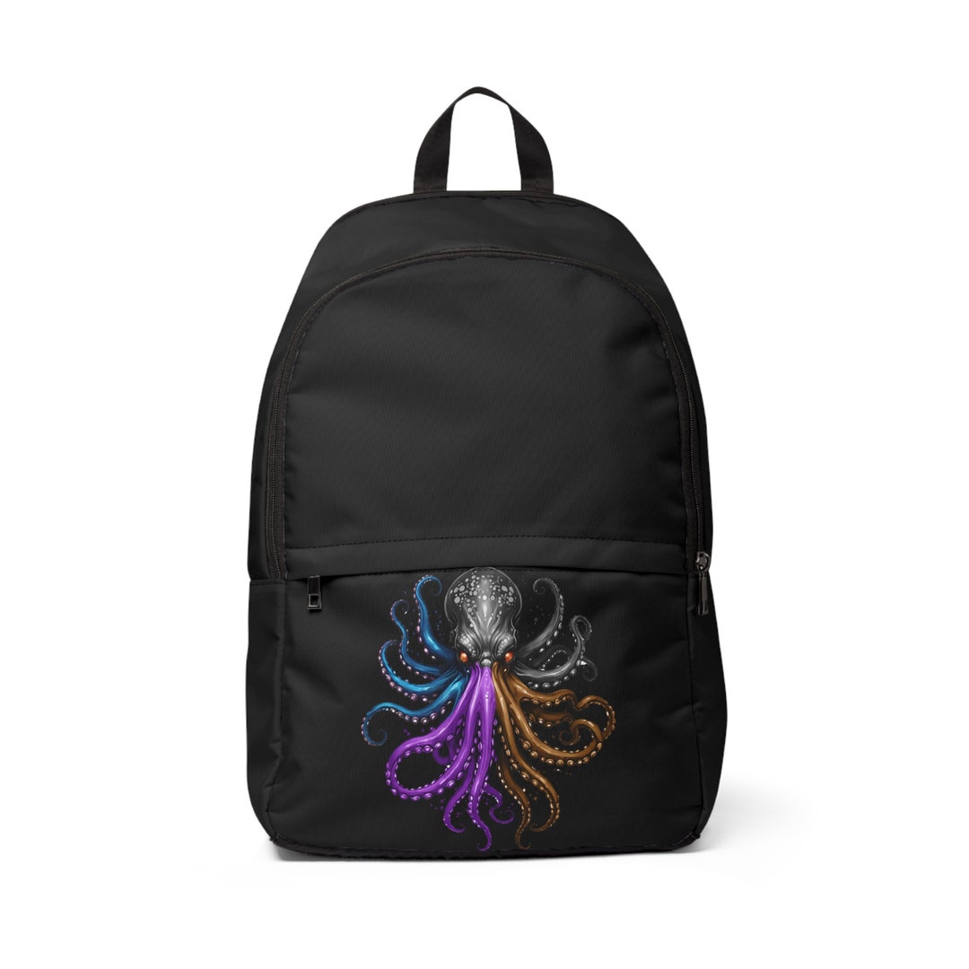 Jiu Jitsu Octopus Backpack, MMA Gym Bag, School Bag - Etsy