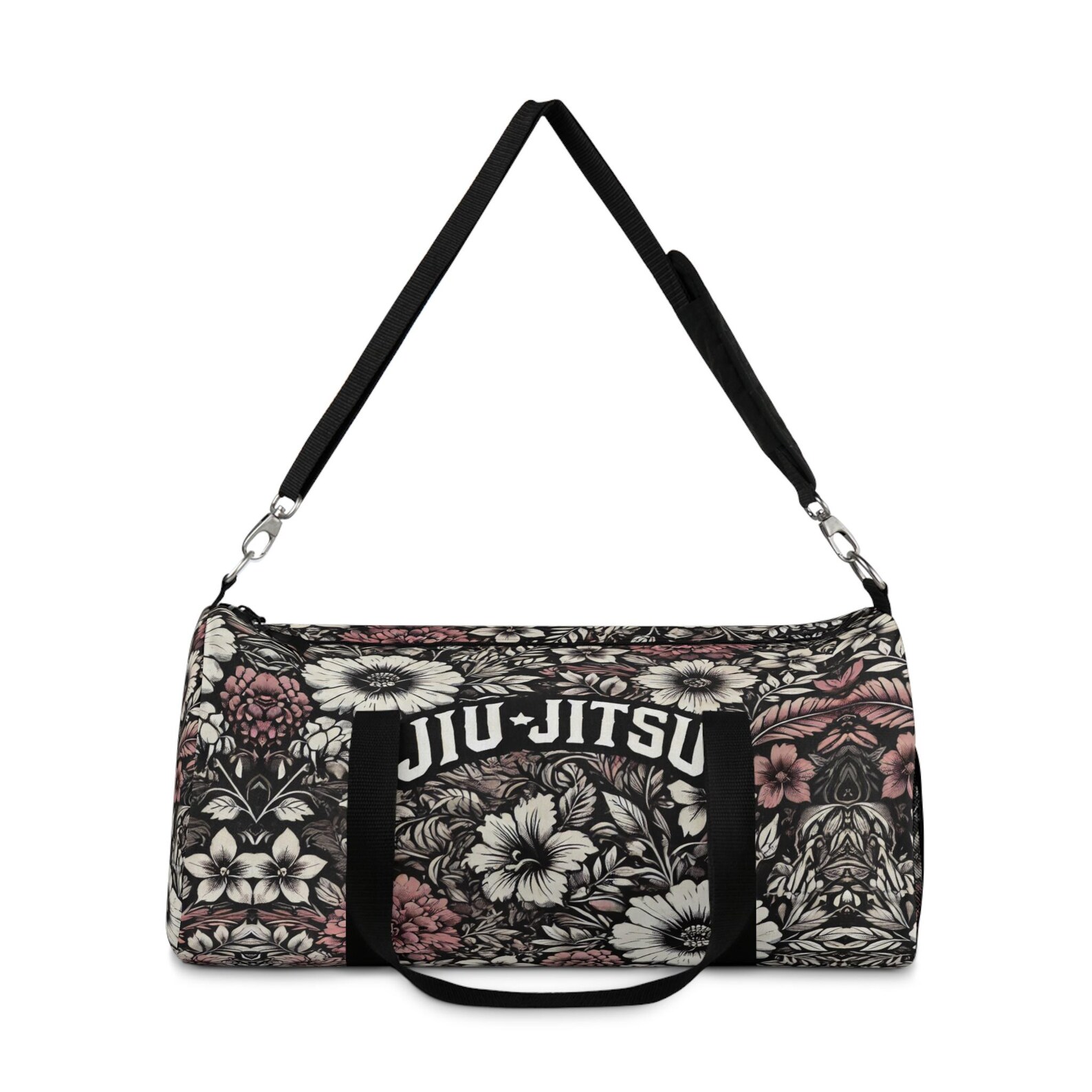 Jiu Jitsu Vintage Flower #2 Duffel Bag | Everyday Gym Bag | Custom ...