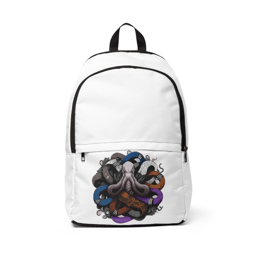 Jiu Jitsu Octopus Nylon Backpack, MMA Gym Bag - Etsy