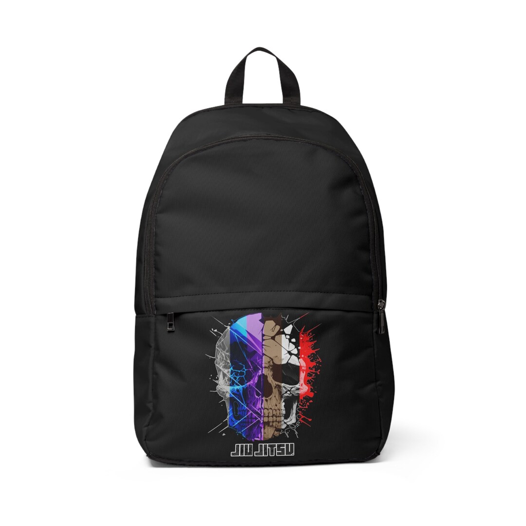 Jiu Jitsu Skull Backpack, Modern School Backpack,mma Themed Backpack ...