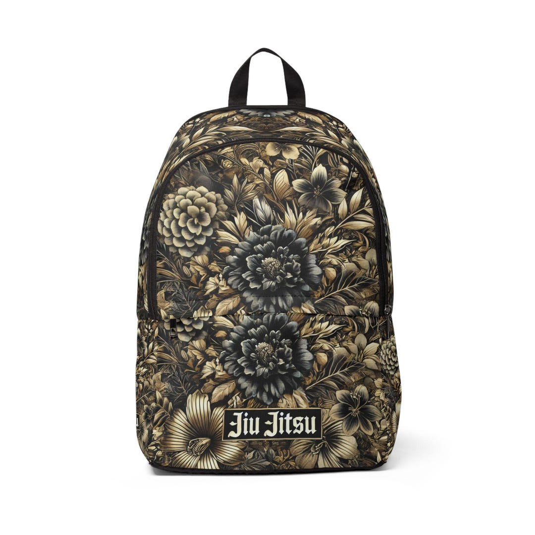Jiu Jitsu Floral 3 Backpack Training Backpack Everyday Cool Backpack ...