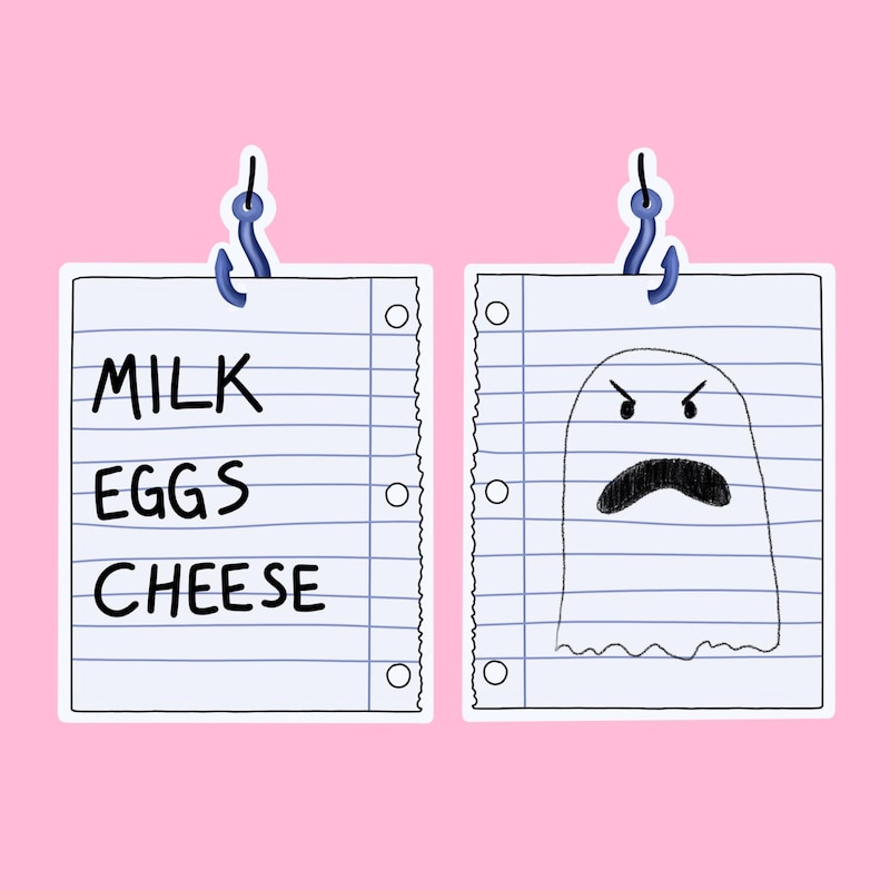 Spongebob Floating Shopping List - Etsy