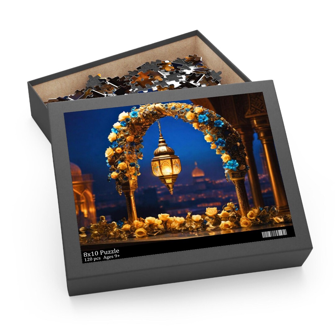 Ramadan Jigsaw Puzzle, Ramadan Art, Perfect for Family or Group ...