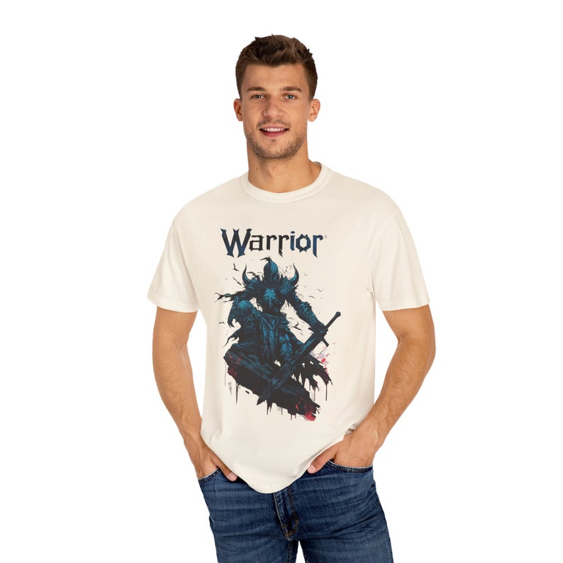 Warrior Class D&D T Shirt Rpg Dnd Gaming D20 D and D Cool Gift Tee Gift for Him - Etsy