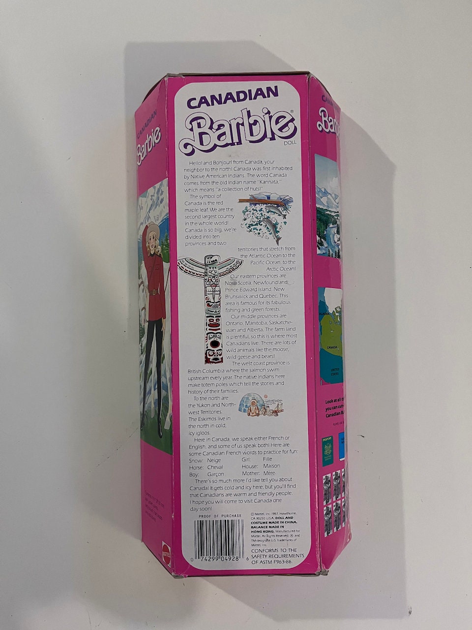 1987 BARBIE Dolls of the World Canadian - Etsy
