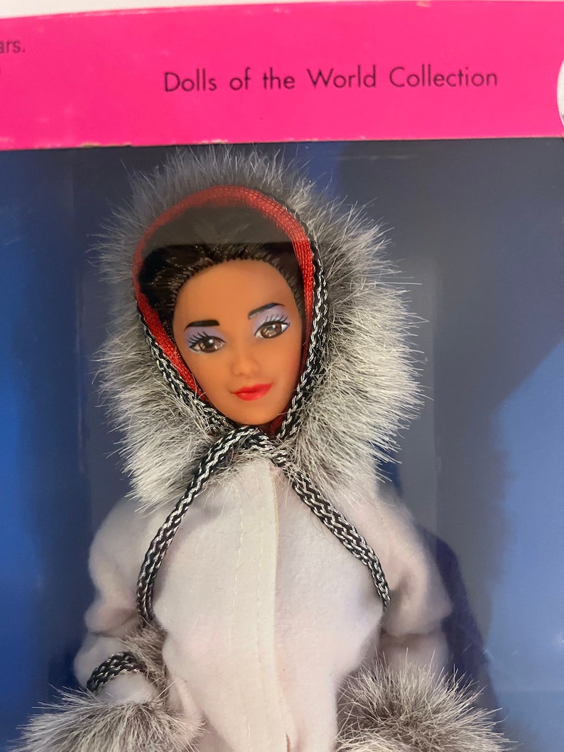 1990 BARBIE Eskimo - Dolls of the World - Second Edition - New in Box ...