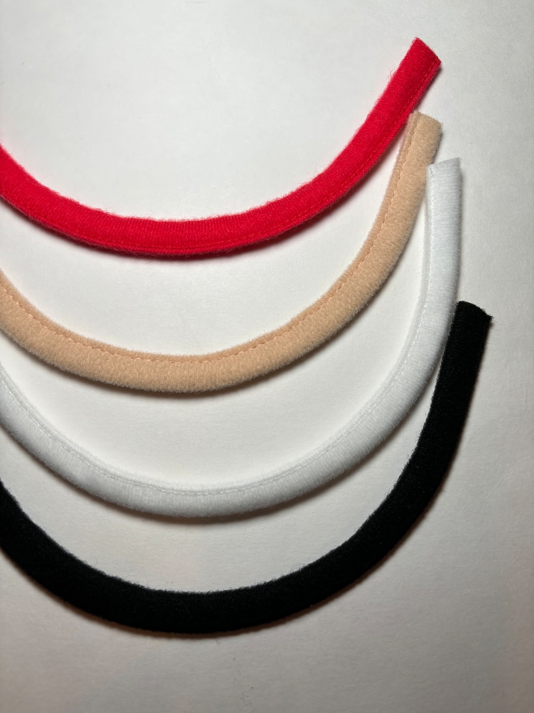 3/8" (10mm) Plush Rigid Bra Underwire Casing/channeling - 1 Yards, Bone ...