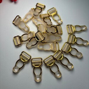 Metal Garter Clips, Suspender Clips-set of 4, 3/8*-10 Mm Garter Clips ...