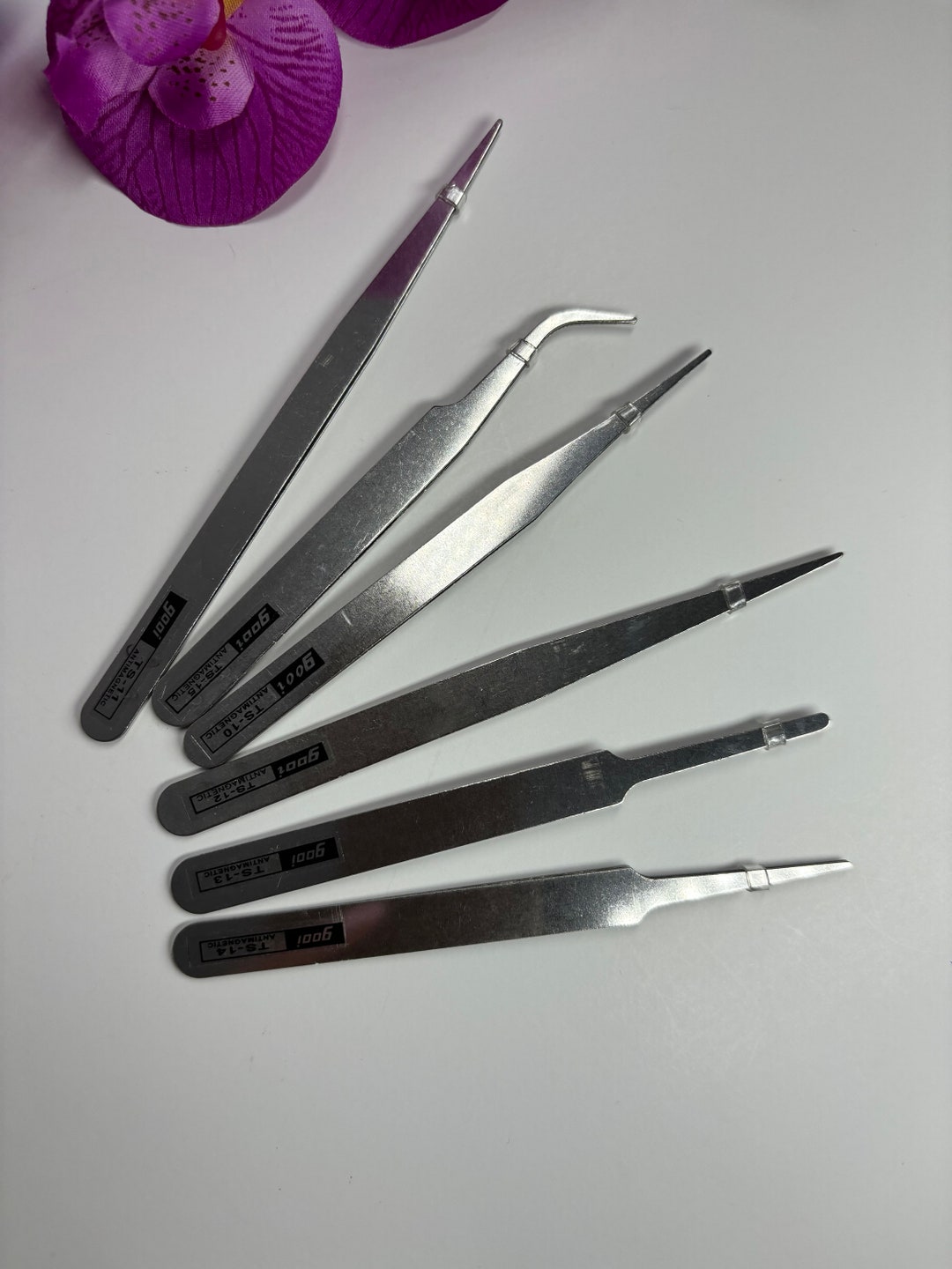 Sewing Thread Tweezers, 6 Pieces of Needlework Tweezers, Tweezers for ...