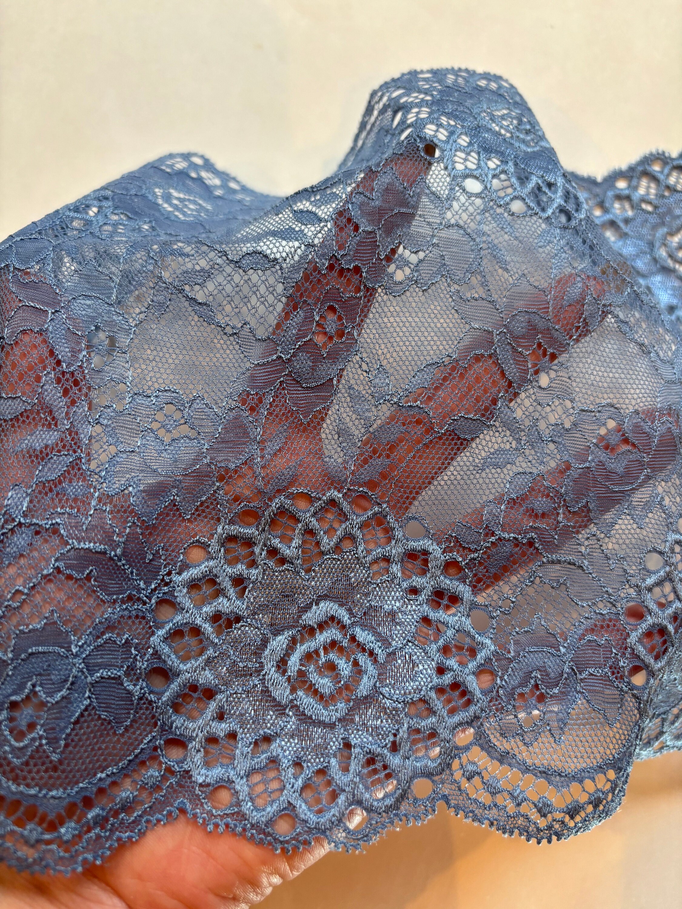 Lace Fabric, Lace Trim by the Yard, Embroidered Tulle Lace Trim ...