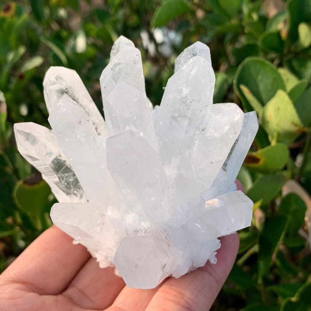 350g Clear White Quartz Cluster Crystalcrystal Cluster Quartz Point ...