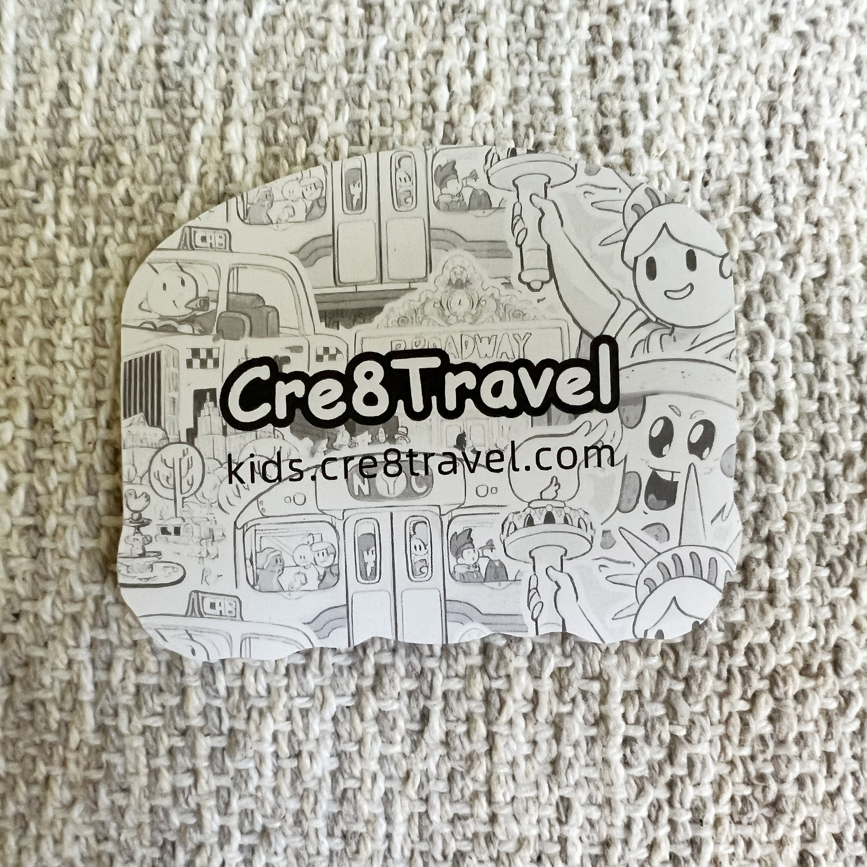 Charming NYC Subway Train Sticker 2.5 X 2 Inches - Etsy
