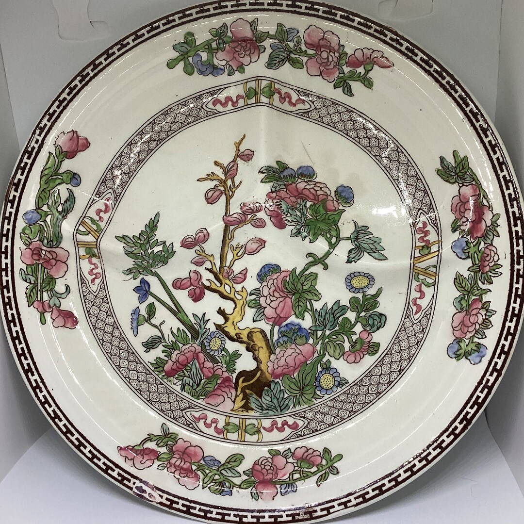 Vintage Booths Silicon China Divided Dish, “indian Tree” Design, Size ...