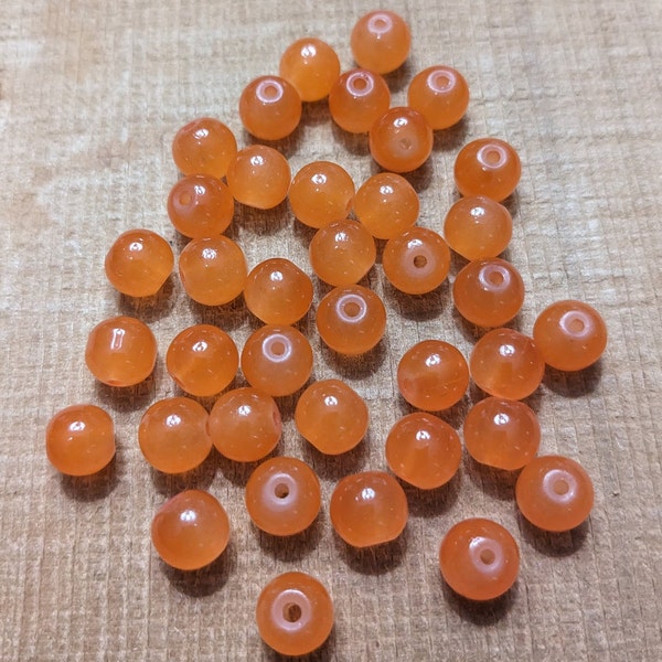 Salmon Beads - Etsy