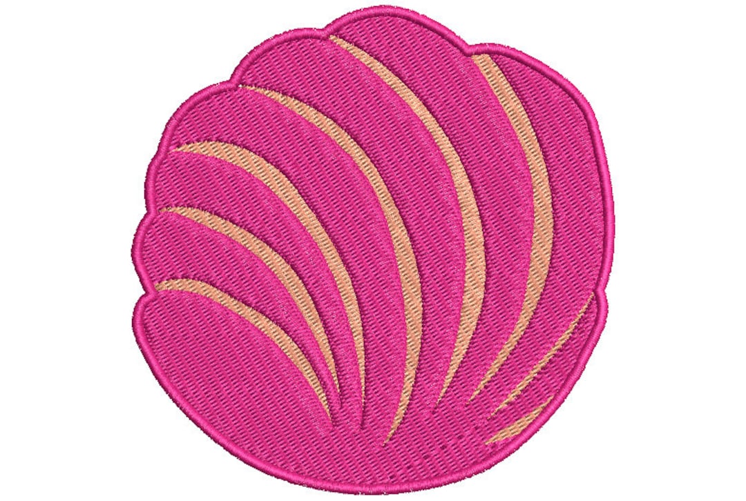 Concha Machine Embroidery Design + Pan Dulce - Etsy
