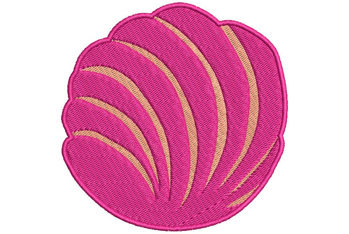 Concha Machine Embroidery Design + Pan Dulce - Etsy