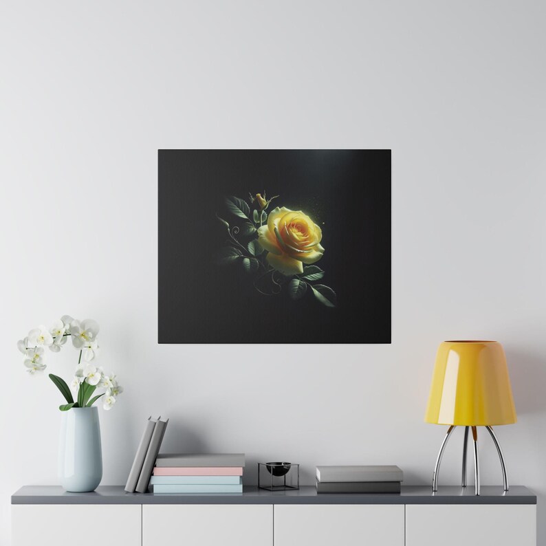 Yellow Rose of Texas - Vibrant Floral Art Print in Multiple Sizes ...