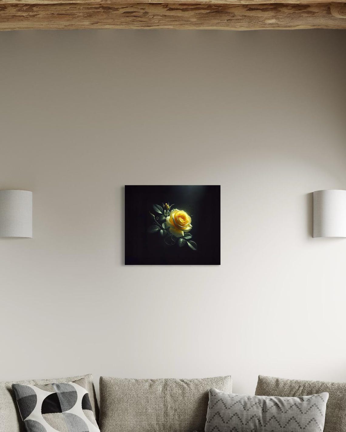 Yellow Rose of Texas - Vibrant Floral Art Print in Multiple Sizes ...