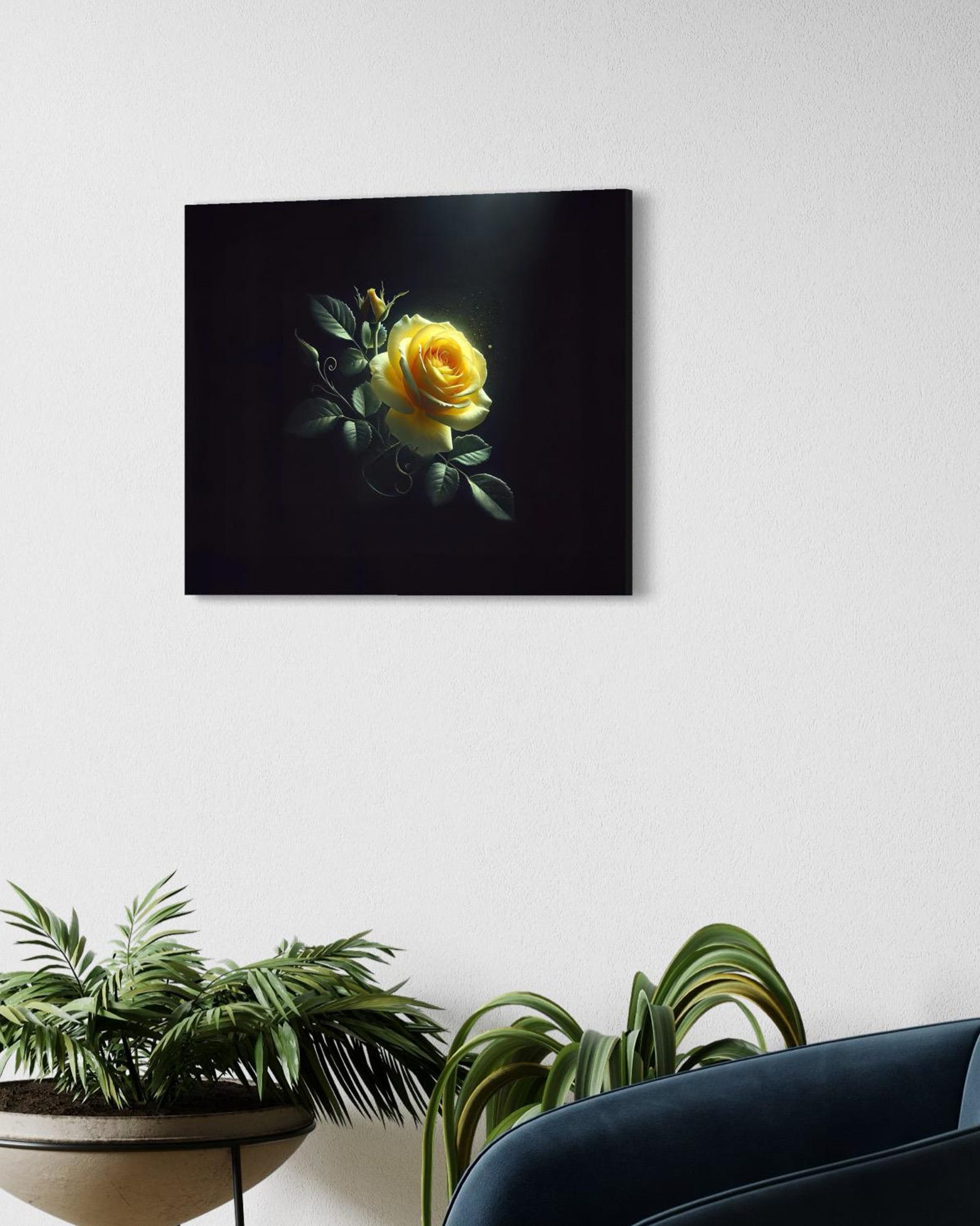 Yellow Rose of Texas - Vibrant Floral Art Print in Multiple Sizes ...