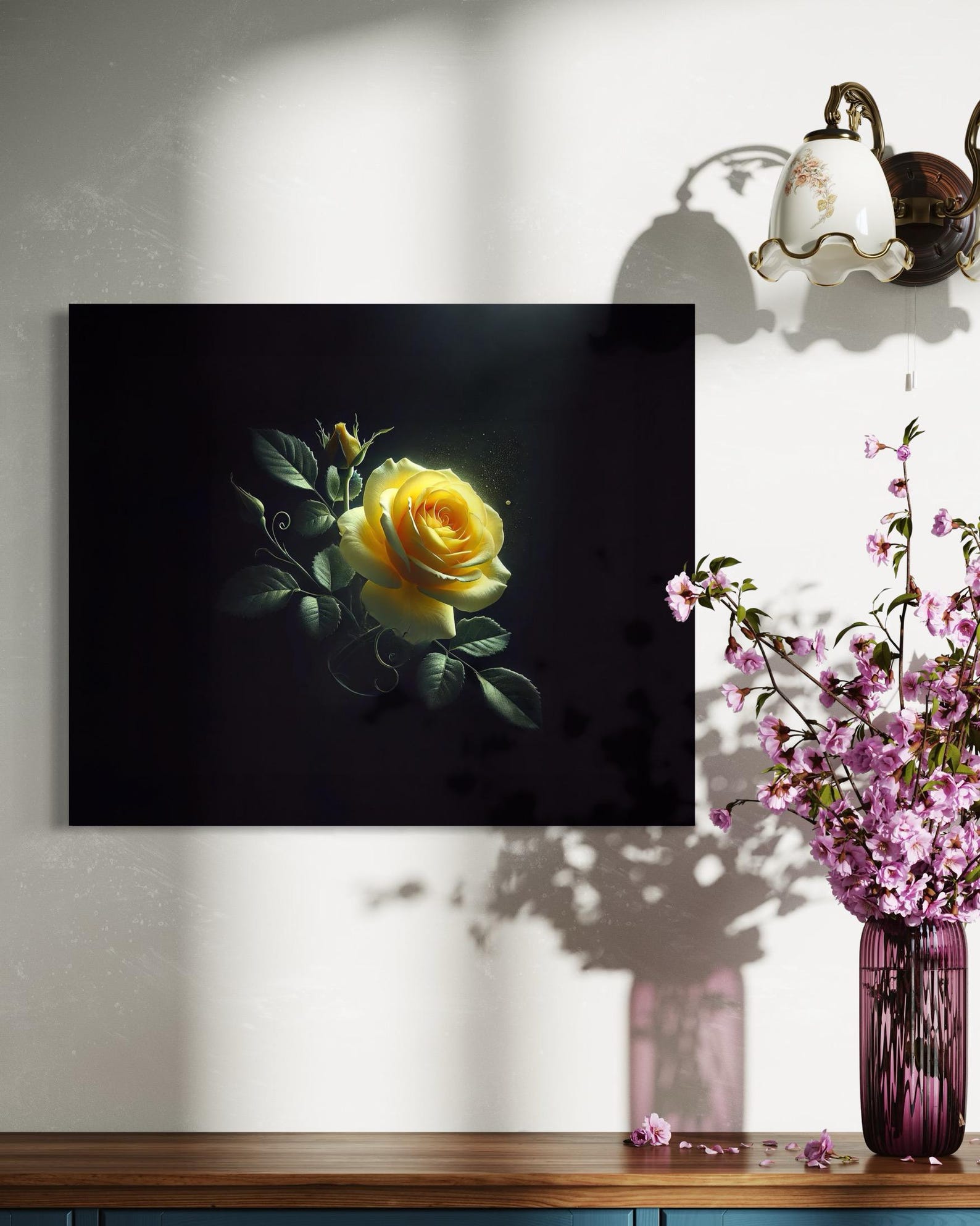 Yellow Rose of Texas - Vibrant Floral Art Print in Multiple Sizes ...