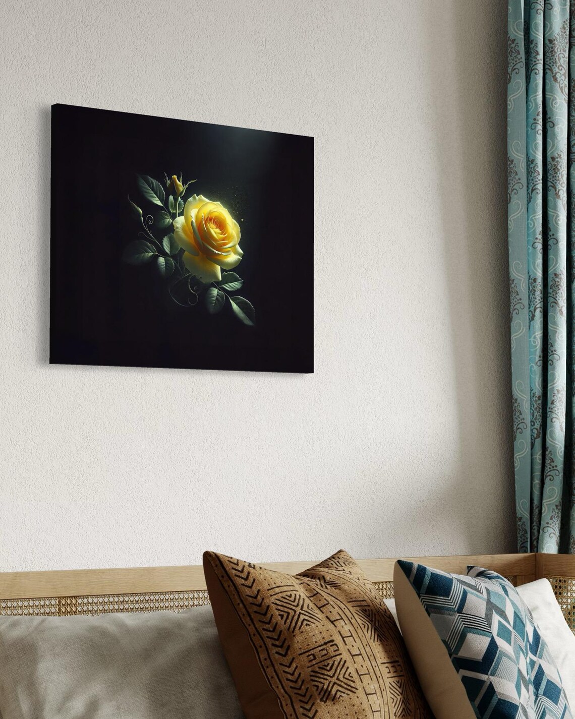 Yellow Rose of Texas - Vibrant Floral Art Print in Multiple Sizes ...