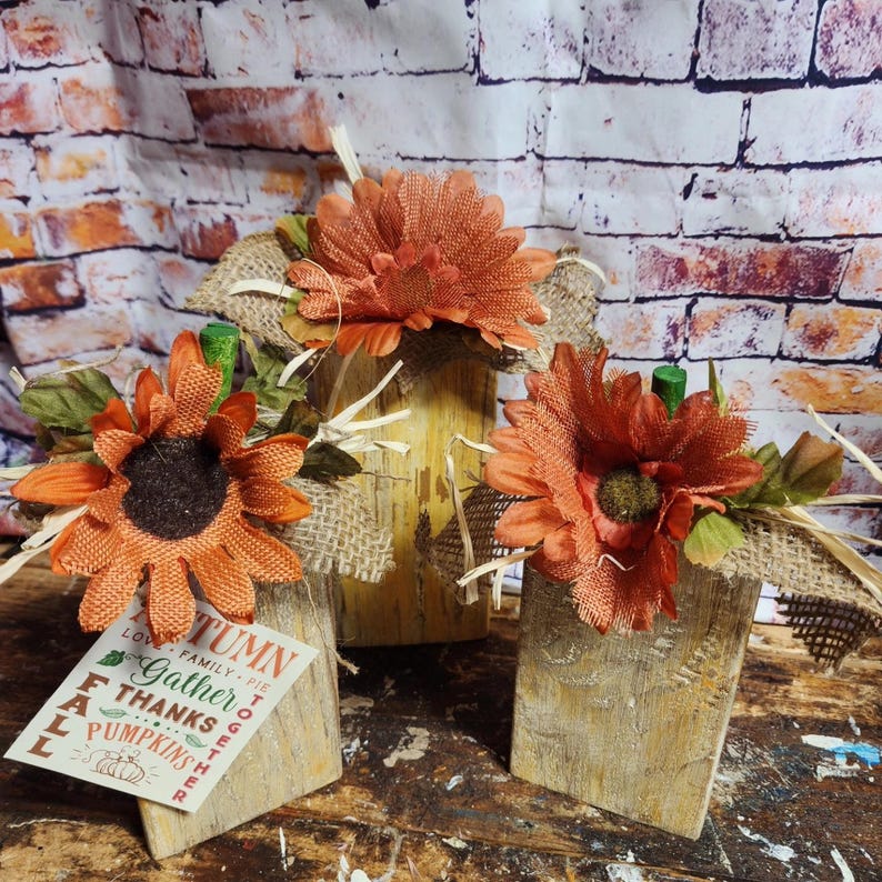 Seasonal Farmhouse Rustic Deco. Ready for Fall? - Etsy