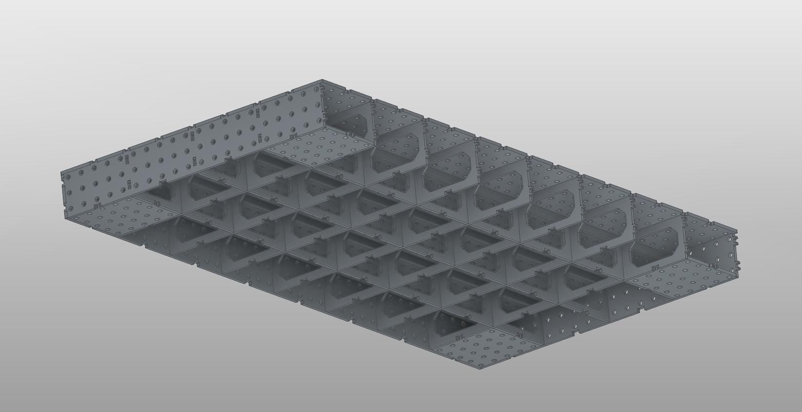 Custom Fixture Table – Any Size | DXF & STEP Files | Metric or Imperial ...