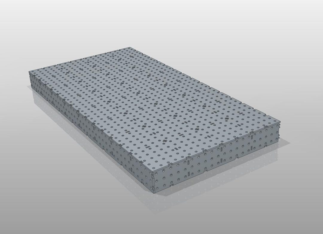 Custom Fixture Table – Any Size | DXF & STEP Files | Metric or Imperial ...